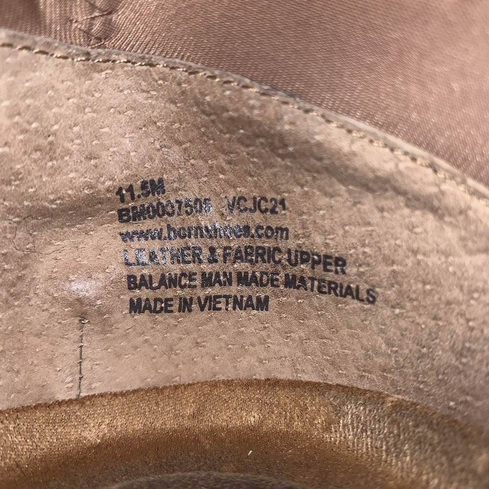 Born | Shoes | Born Harrison Leather Sneakers 15m Tan Low Top Lace Up ...